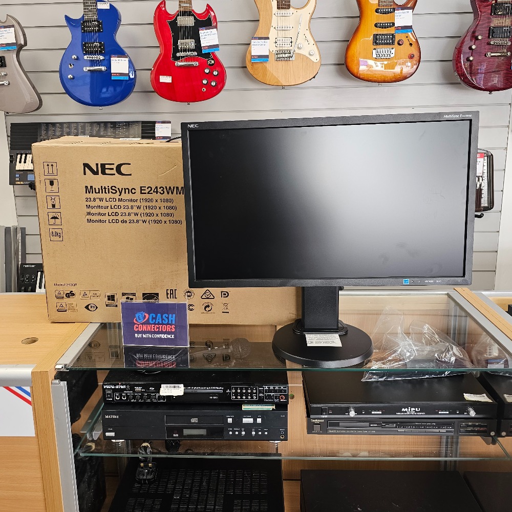 Used NEC MultiSync E243WMi 24" LCD Monitor - Own4Less